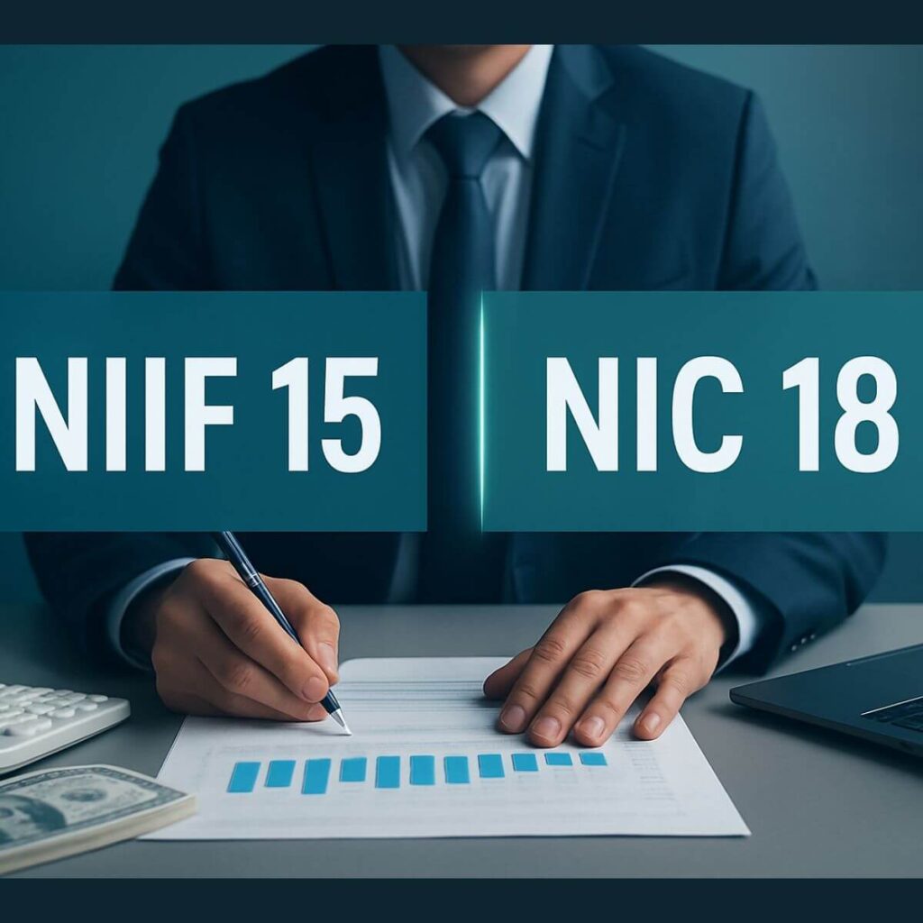 Diferencias entre NIIF 15 y NIC 18